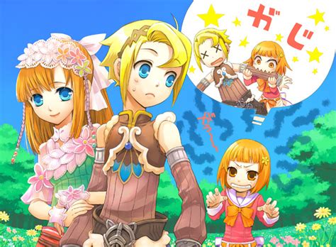 Mice Sia And Monica Rune Factory And More Drawn By Kawazoe Mariko Danbooru