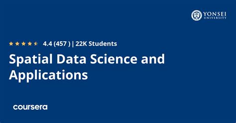 Spatial Data Science And Applications Coursya