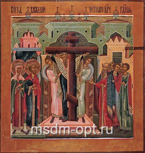 Икона Распятие Господа нашего Иисуса Христа - Даниловские мастерские
