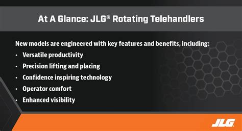 A Look At Jlg Rotating Telehandlers All Access