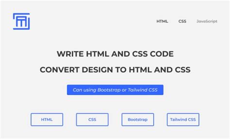 do html and css by by santama fiverr