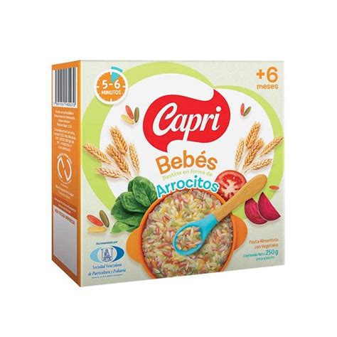 Capri Pastina Arrocitos 6 250gr Farmadon La Farmacia De La Esquina