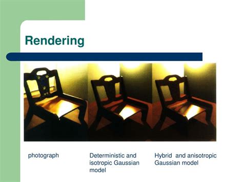 Ppt Measuring And Modeling Anisotropic Reflection Powerpoint Presentation Id6880315