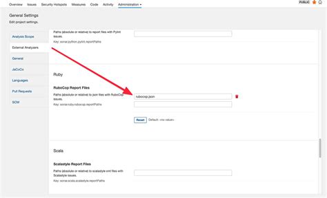 Where Can I Find Sonarexternalissuesreportpaths In Sonarcloud