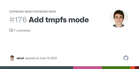 Add Tmpfs Mode Issue Compose Spec Compose Spec Github