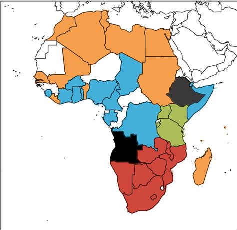 Revealing Latency Clusters In Africa