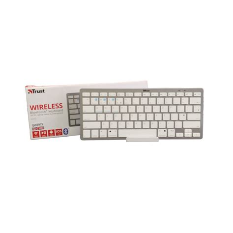 Pre Owned Trust Wireless Bluetooth Keyboard Own4less