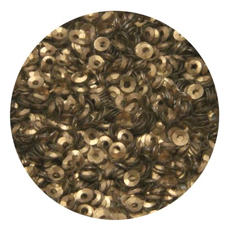 Buy Antique Gold Color Sequins With Other Embroidery Materials And Tool
