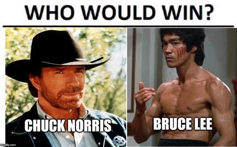 Bruce Lee Chuck Norris 