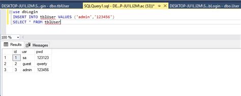 Create Simple Login Form In C With Sql Server Database Programming