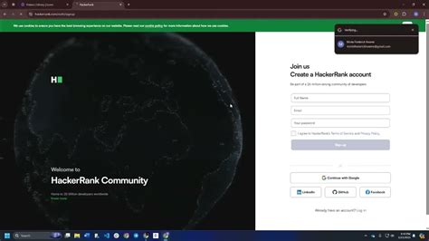 How To Sign Up For Hackerrank And Add Github Link Step By Step Guide