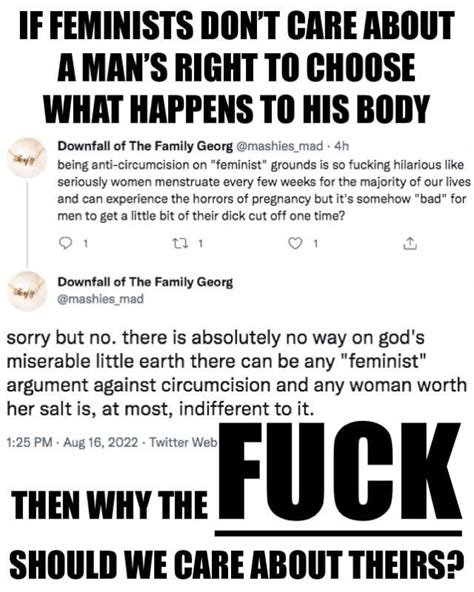 Because Some Random Tweet Definitely Represents All Feminists R