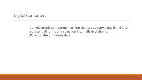 Classification Of Computers Pptx