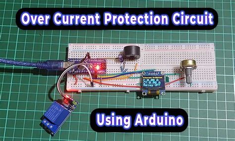 overcurrent protection circuit using arduino and ct sensor iot projects