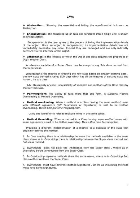 Basic Java Important Interview Questions And Answers To Secure A Job