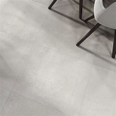 Concrete Pearl Concrete Effect Porcelain Cut Sample Tile Tbk Tiles