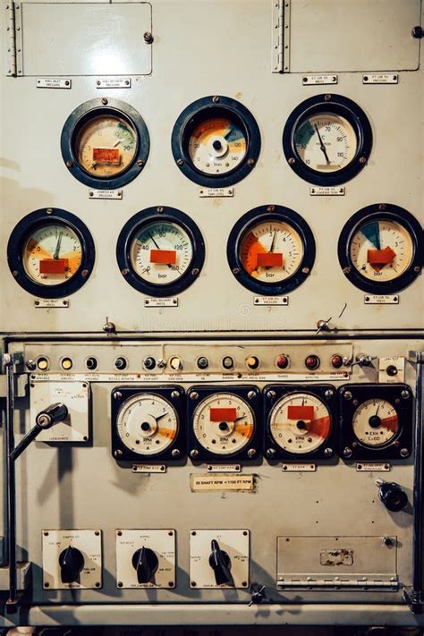 Control Panel With Many Buttons Stock Photo Image Of Electronic Meter 280287006