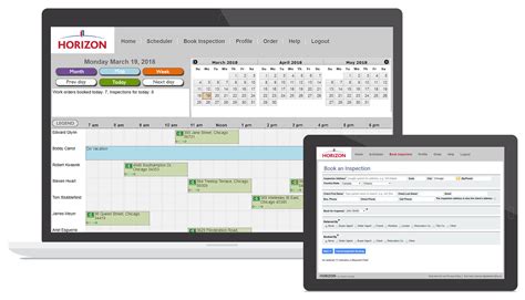 Integrated Scheduling — Optimize Your Time Horizon Inspection Software