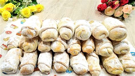 Нежные как Мороженое Ореховые трубочки за 10 минут Простой рецепт печенья😋 Youtube