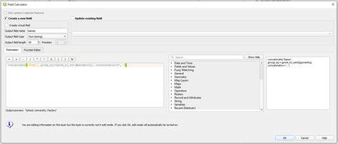 Qgis Merging Attributes Of Point Features At Same Location