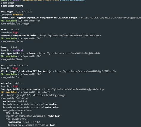 Npm Fund Npm Audit Fix