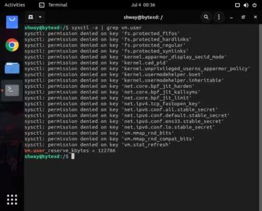 How To Use The Sysctl Command In Linux ByteXD