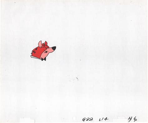 Lippy The Lion Hardy Har Har 1960s Production Animation Cel From Hanna