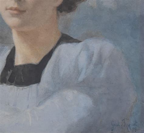 Gustave Riquet Gustave Riquet 1866 1938 Les Œillets De La Vie 1898