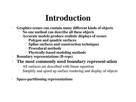 SOLUTION: Computer graphics curves and surfaces - Studypool