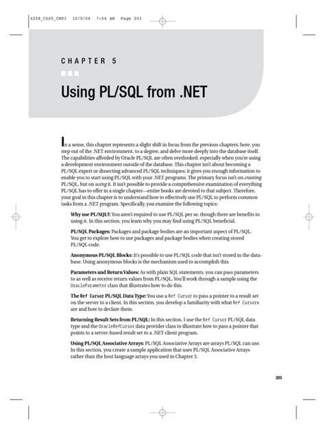 Using PL - SQL From | PDF | Pl/Sql | Parameter (Computer Programming)