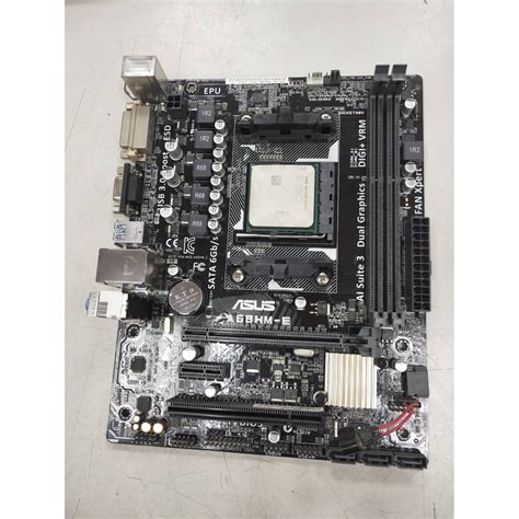 asus a68hm e amd socket fm2 fm2 motherboard ram ddr3 32gb desktop a68