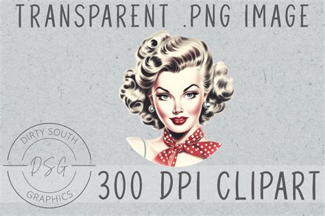 Vintage Pin Up Girl Graphic By Dirty South Graphics · Creative Fabrica