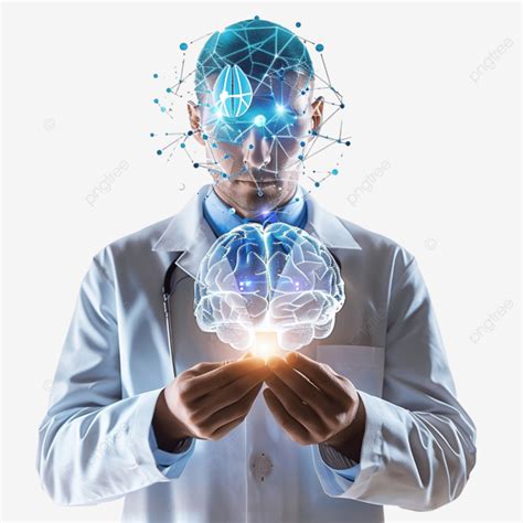 Scientist Create Artificial Intelligence Brain Concept Artificial