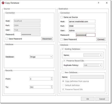 mnova db scripts