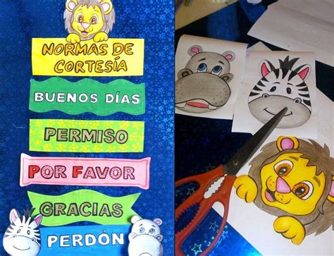 Normas De CortesÍa Gran Cartel Para Pre Escolar Peakd