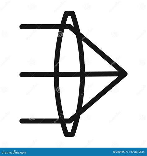 Convex Icon Vector Isolated On White Background Convex Sign Sign And