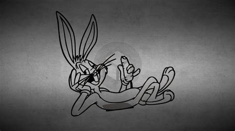 Bugs Bunny Silhouette Download Free 3d Model By 87565f9
