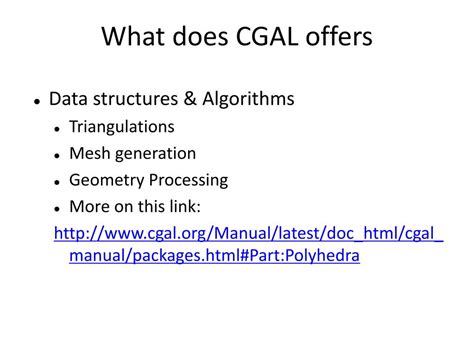 PPT How To Install CGAL PowerPoint Presentation Free Download ID