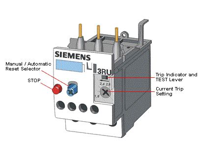 ELECTRICAL TECH LEVEL 3 MOTOR CONTROL OVERLOAD SETTING