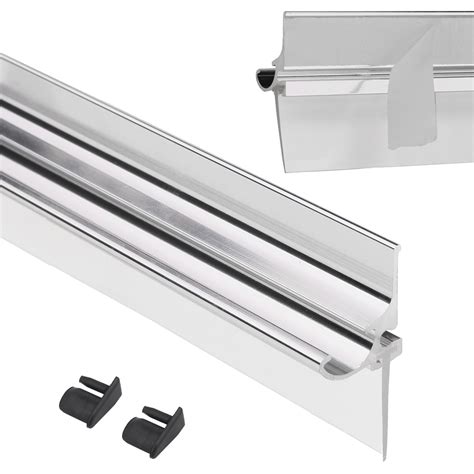 32 Shower Door Drip Rail With Vinyl Sweep Framed Shower Door