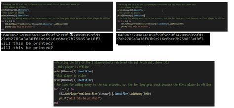 Adding Money When Player Is Offline Is This Normal Solved Esesx Cfxre Community