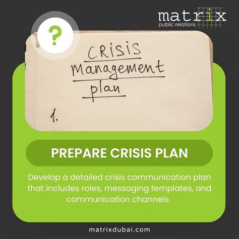 How To Prepare For Crisis With Crisis Management Matrix Public Relations Posted On The Topic