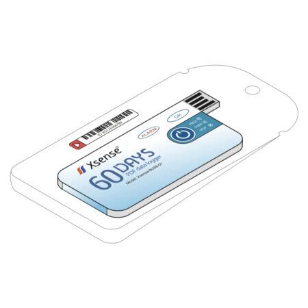 Digital Temperature Sensor USB Data Logger For Cold Chains Xsense