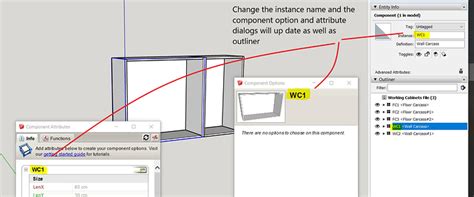Dynamic Component Instance Name Dynamic Components Sketchup Community
