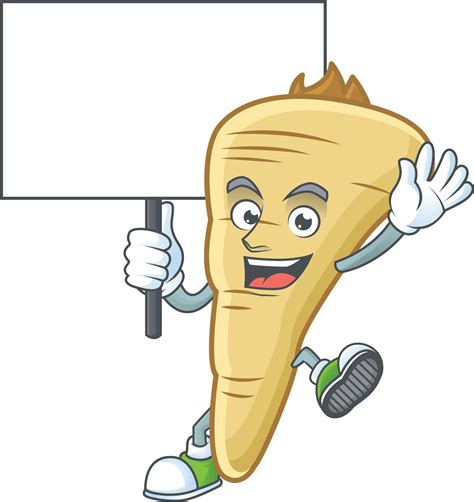 Parsnip Cartoon Character 19931488 Vector Art At Vecteezy