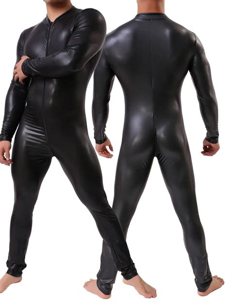 Catsuit Costumes Sexy Catsuit Sex Jumpsuit Bodysuit Muscle Harness Cosplay Unitard Erotic Second