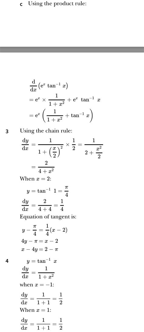9709 P3 Further Calculus Exercise 1 Worked Solutions Maths With David