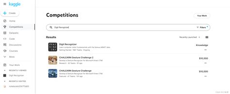 Kaggle入门预测赛，手写数字识别digit Recognizer，使用kaggle Kernel作答，f098kaggle Code