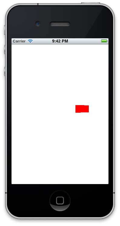 Iphone How To Determine How Far Away A D Rotated Object Is From The Edge Of The Screen