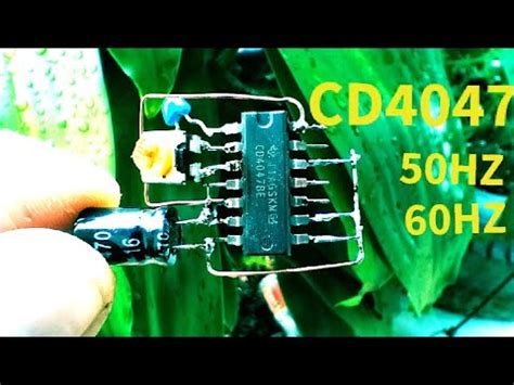 CD4047 50HZ 60HZ Square Wave Using CD4047 CD4047 Pwm Pwm For Inverter CD4047 INVERTER